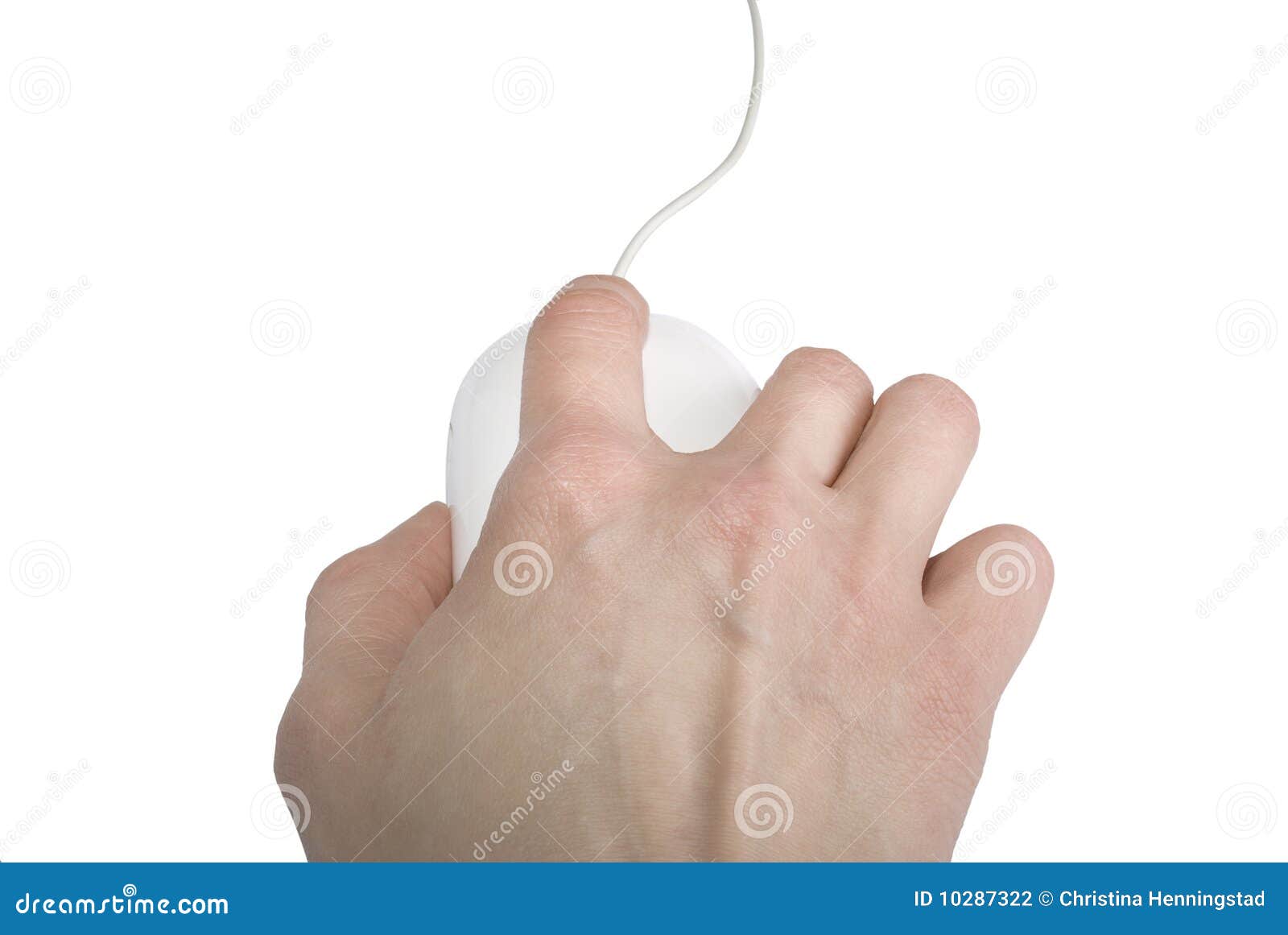 Computer mouse with a hand stock photo. Image of clicked - 10287322