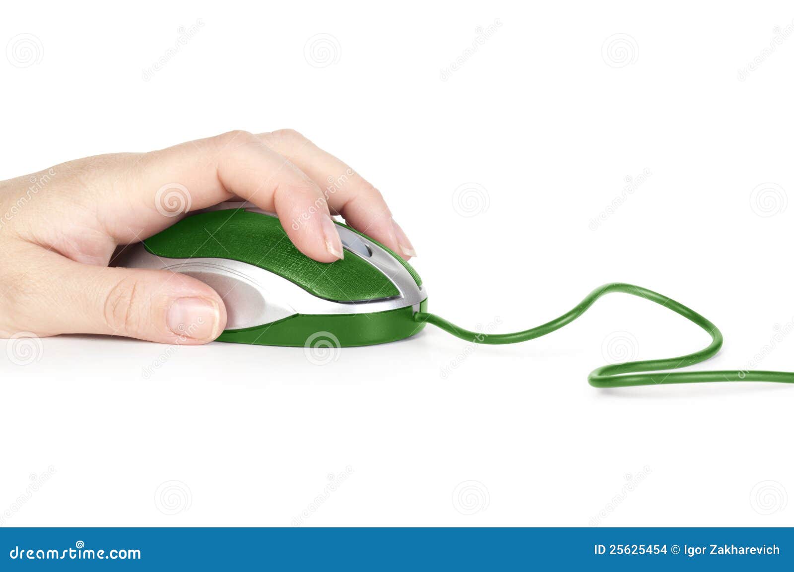 Computer mouse in hand stock photo. Image of instrument - 25625454
