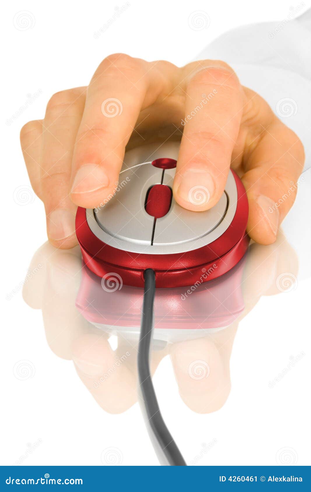 Computer mouse and hand stock image. Image of device, industry - 4260461