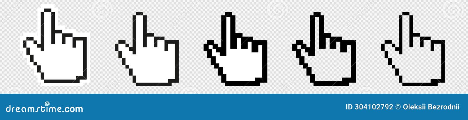 8-bit Pixel Of Finger Heart Image. Korean Love Sign Vector Illustration ...