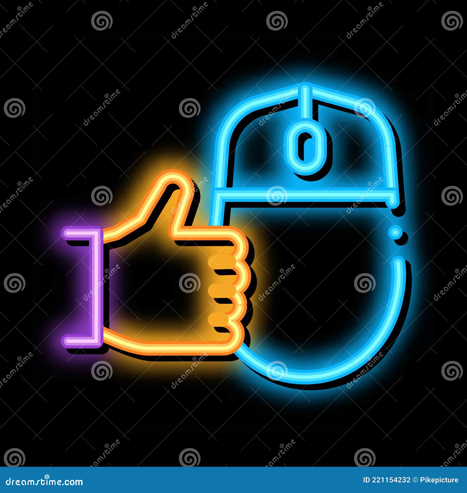 See The Good Neon Signs Style Text Vector | CartoonDealer.com #179420476