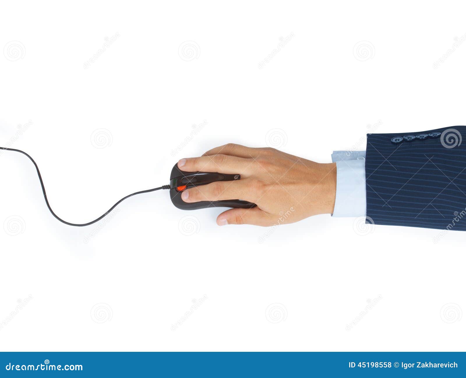 Computer mouse in hand stock photo. Image of paint, creativity - 45198558