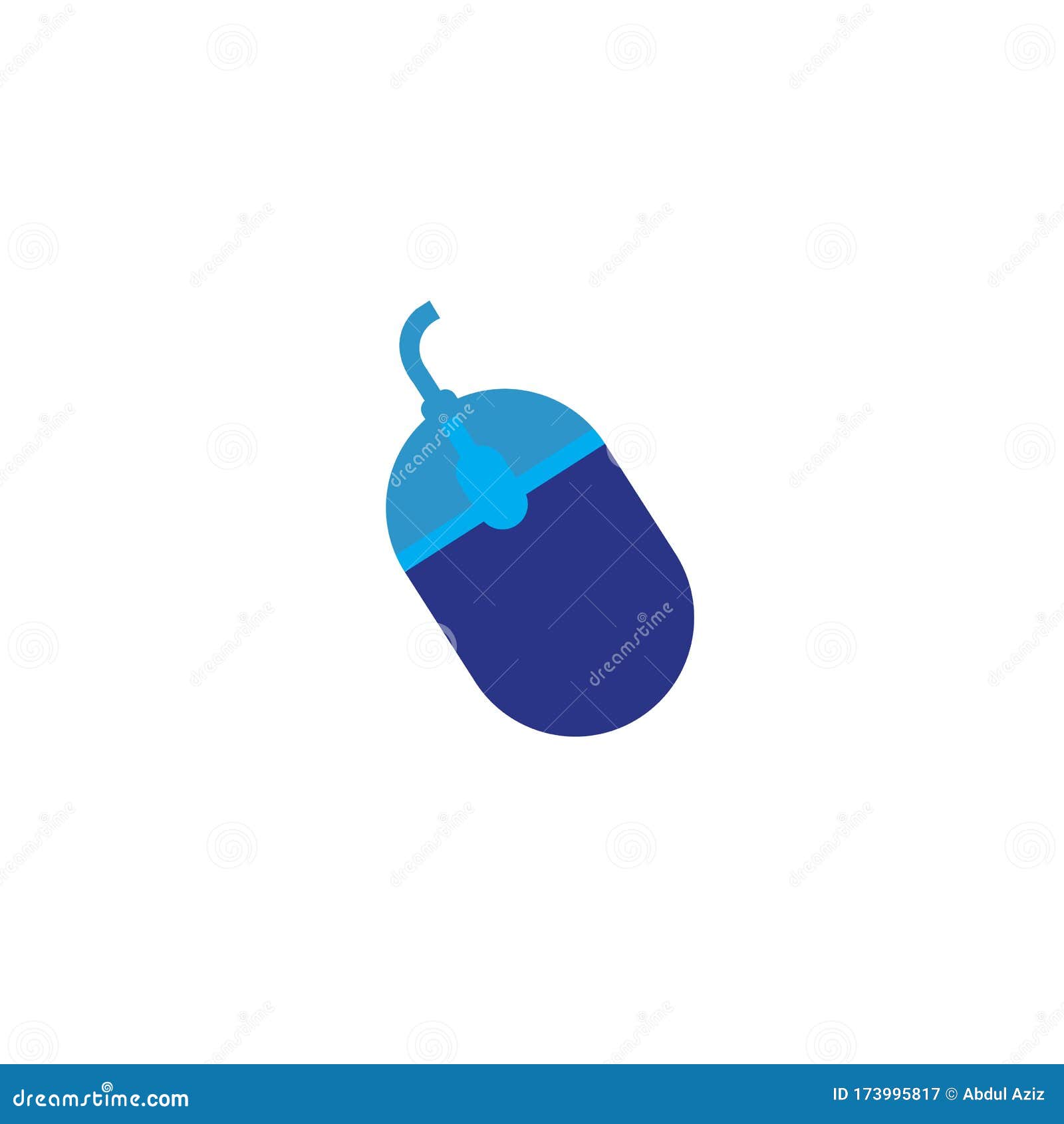 Computer mouse logo vector stock vector. Illustration of device - 173995817