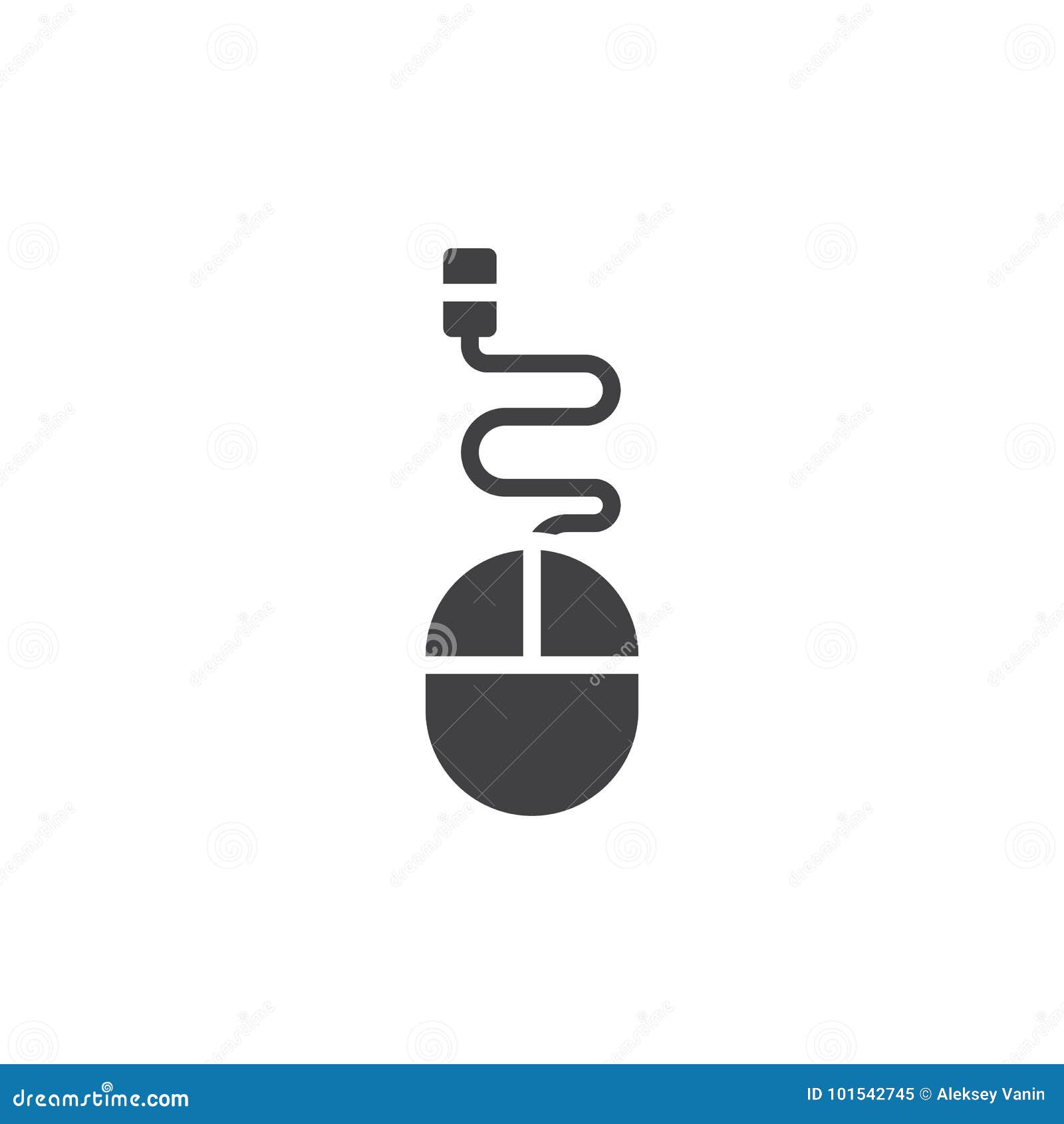 Computer mouse icon vector stock vector. Illustration of design - 101542745