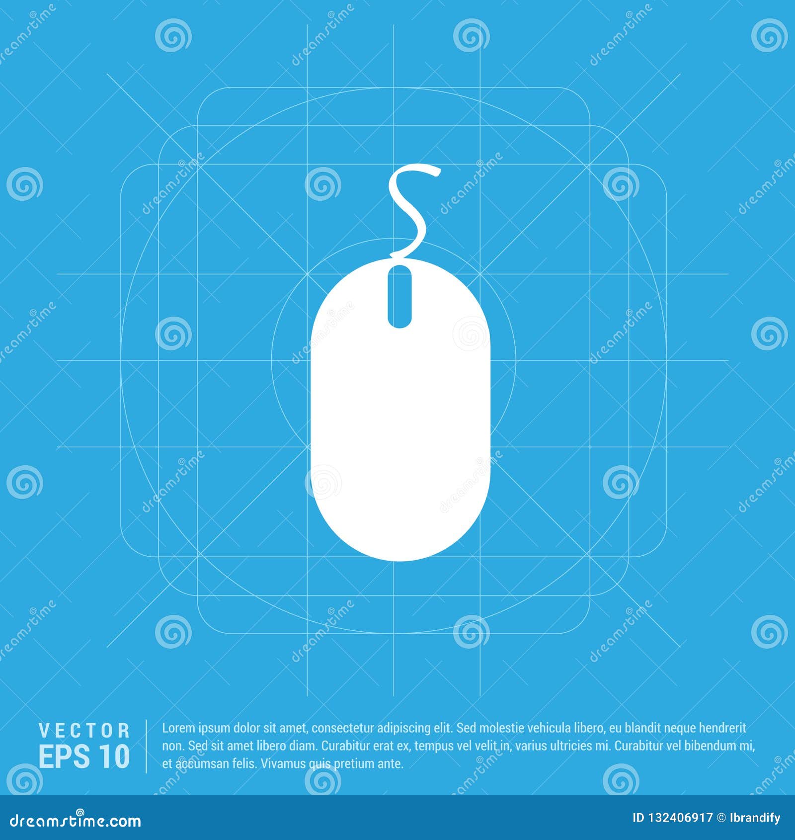 Computer mouse icon stock vector. Illustration of ecommerce - 132406917