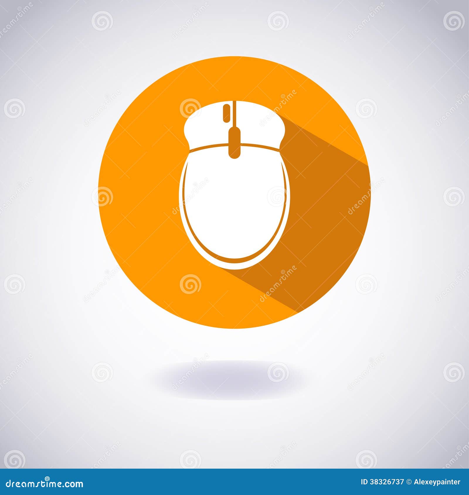 Computer mouse icon. stock illustration. Illustration of internet ...