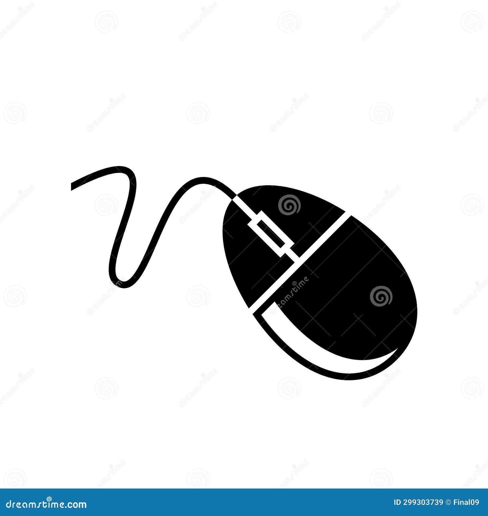 Computer Mouse Icons. Symbol or Emblem Stock Vector - Illustration of ...