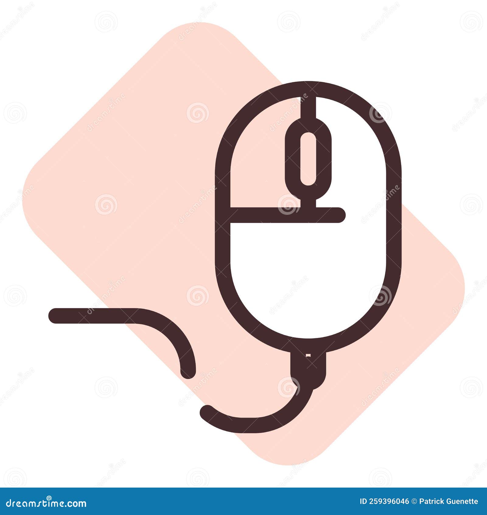Computer Mouse Icon Stock Vector Illustration Of Website 259396046