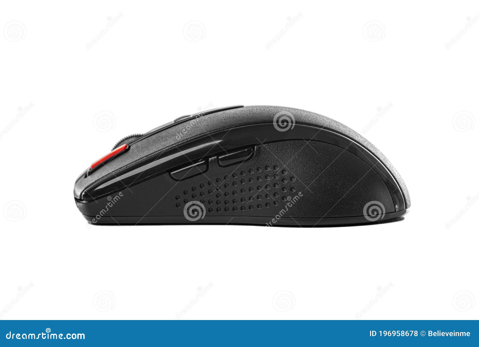 Computer Mouse Isolated on White Background. Stock Photo - Image of ...