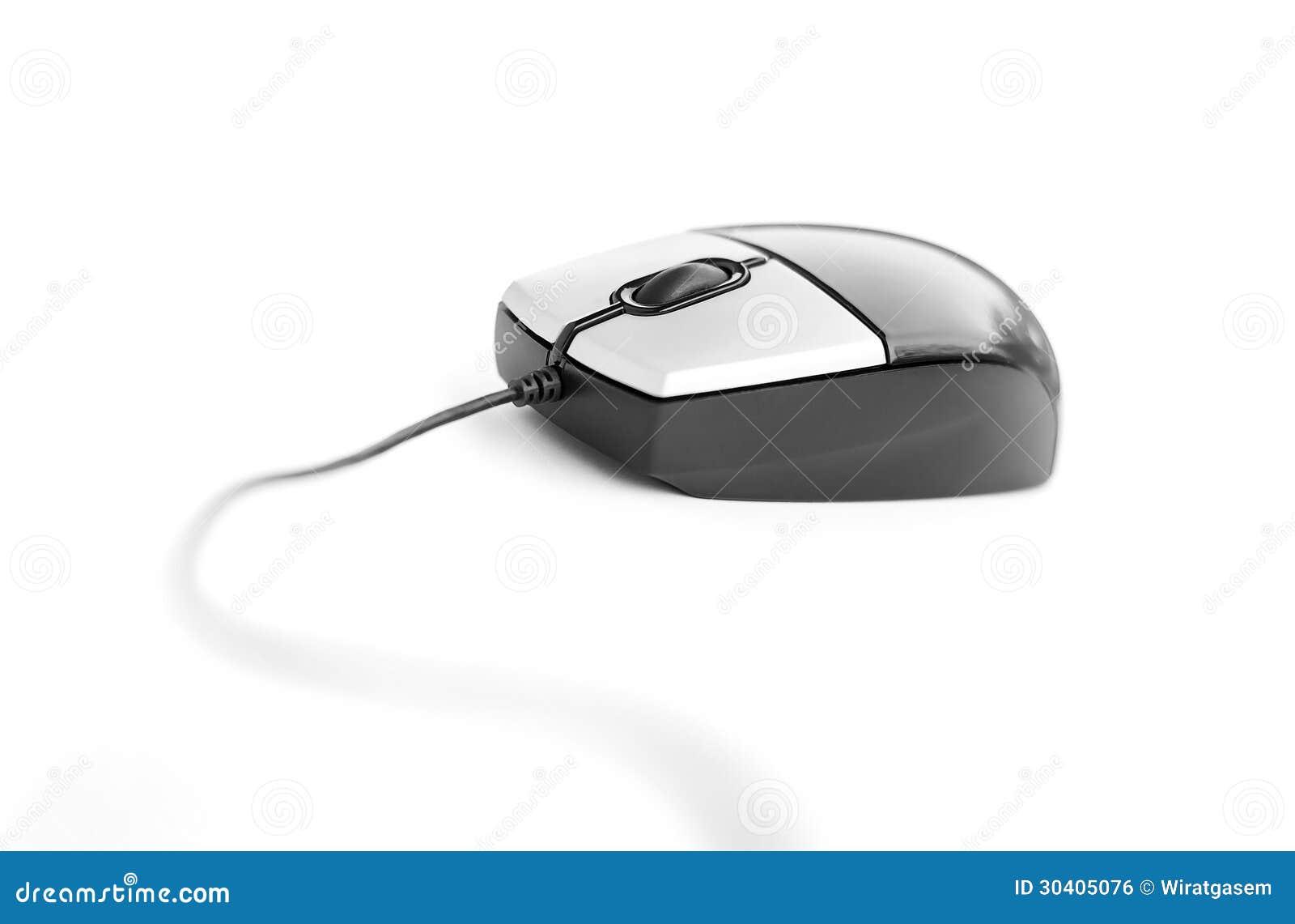 Computer Mouse Isolated On White Background Stock Photo - Image of ...
