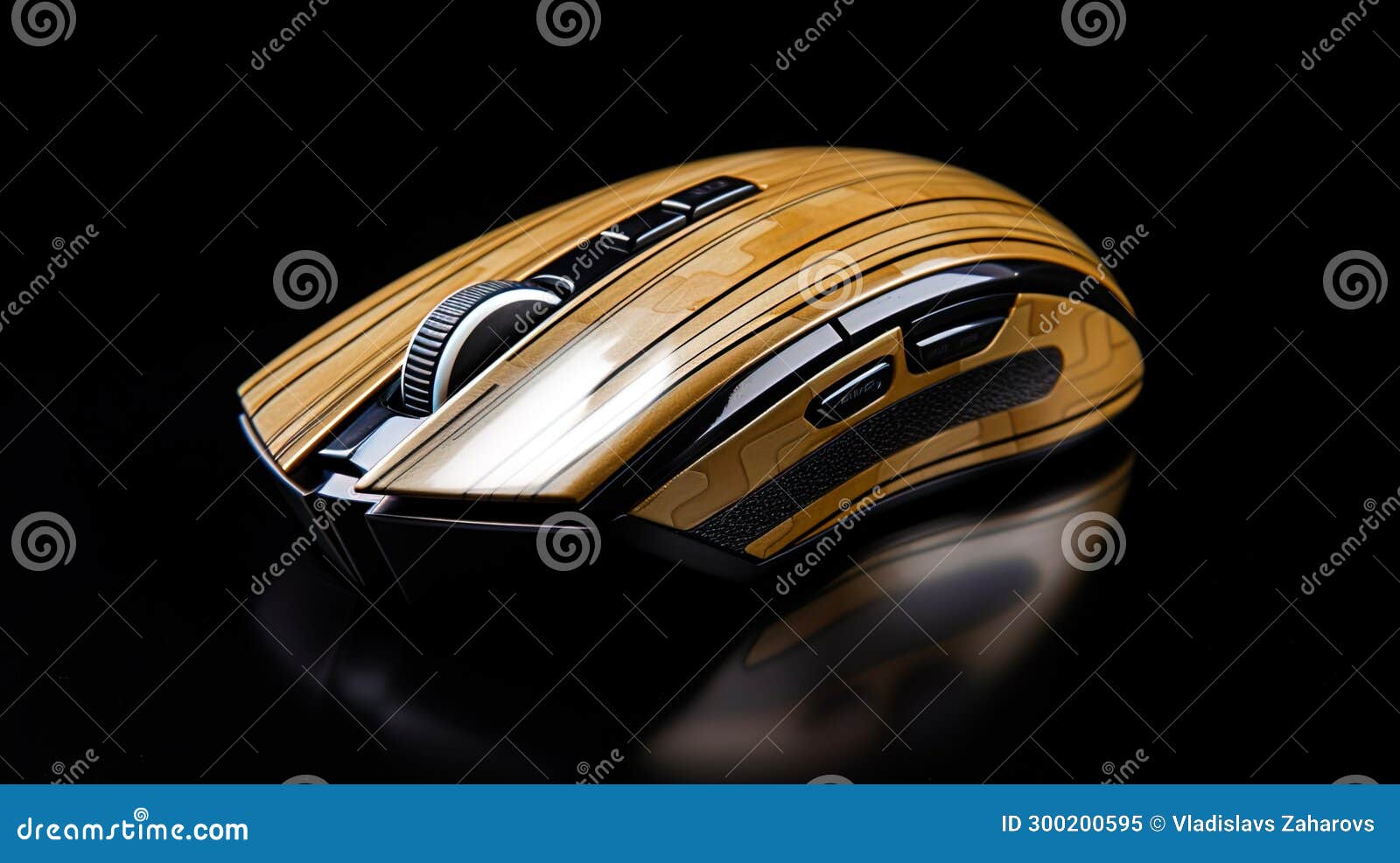 Computer Mouse in Isolation with the Texture Stock Illustration ...