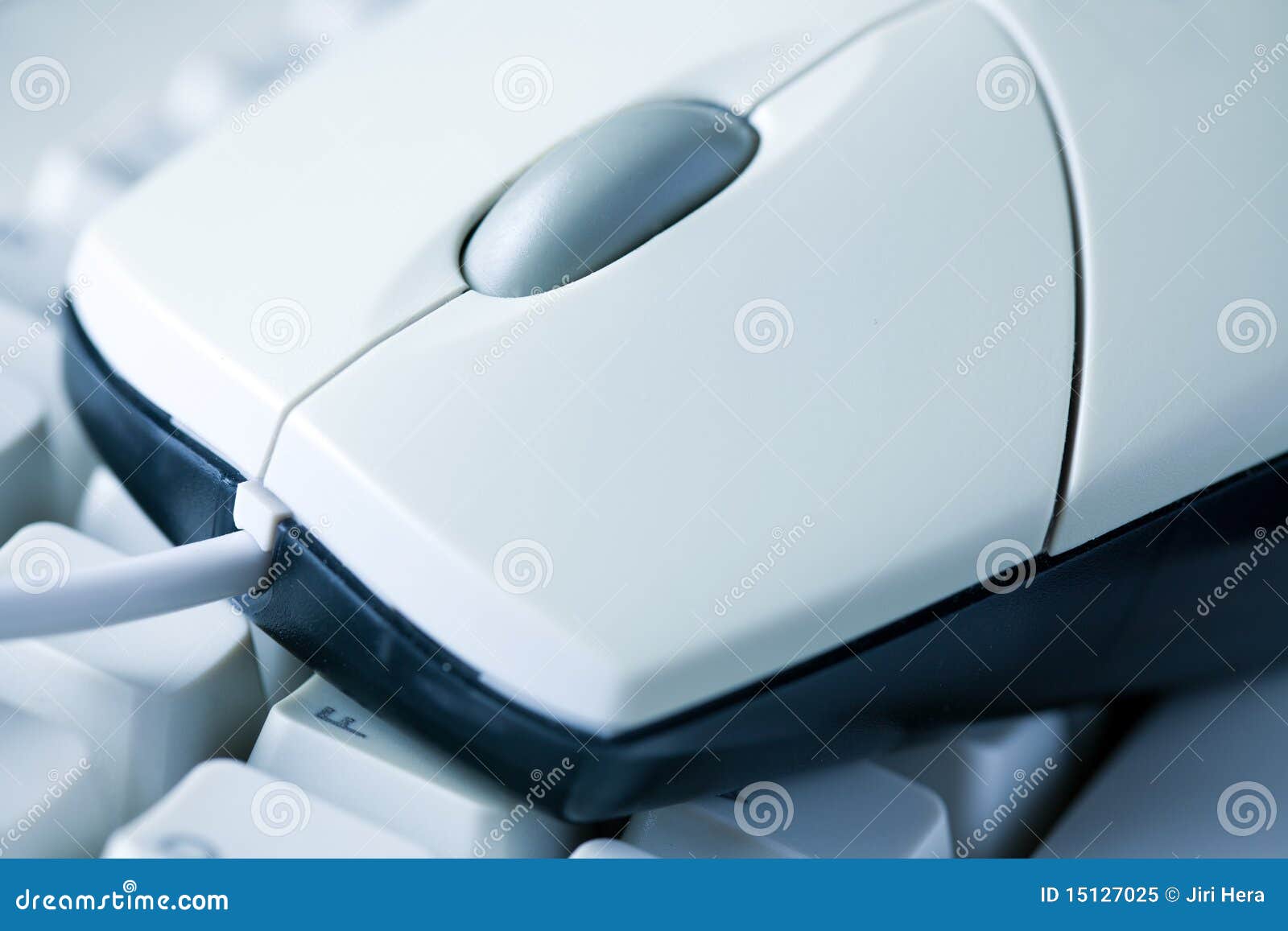 Computer Mouse and Keyboard Stock Image - Image of colour, technology ...