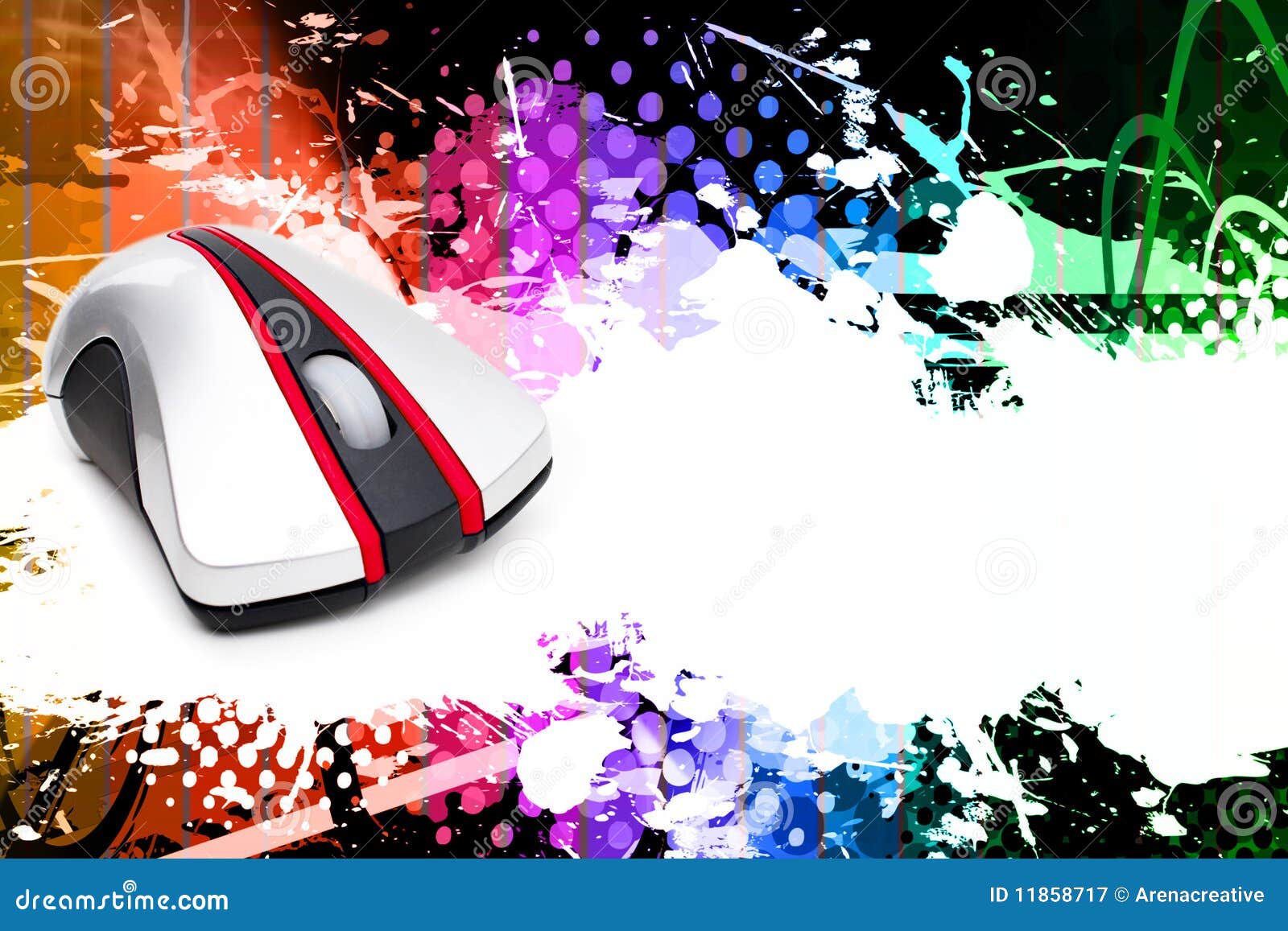 Computer Mouse Layout stock illustration. Illustration of grid - 11858717