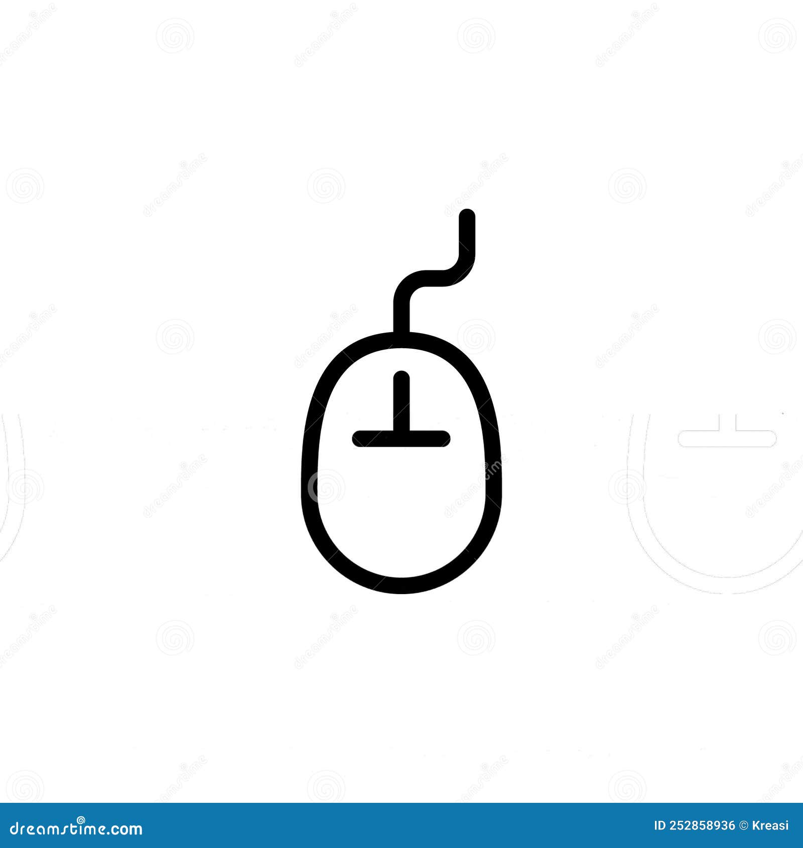 Computer Mouse Line Icon Vector Stock Vector - Illustration of isolated ... Computer Mouse Line Icon Vector Stock Vector - Illustration of isolated ...