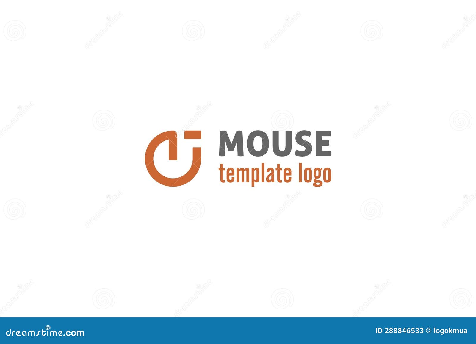 Computer mouse logo design stock vector. Illustration of diagram ...