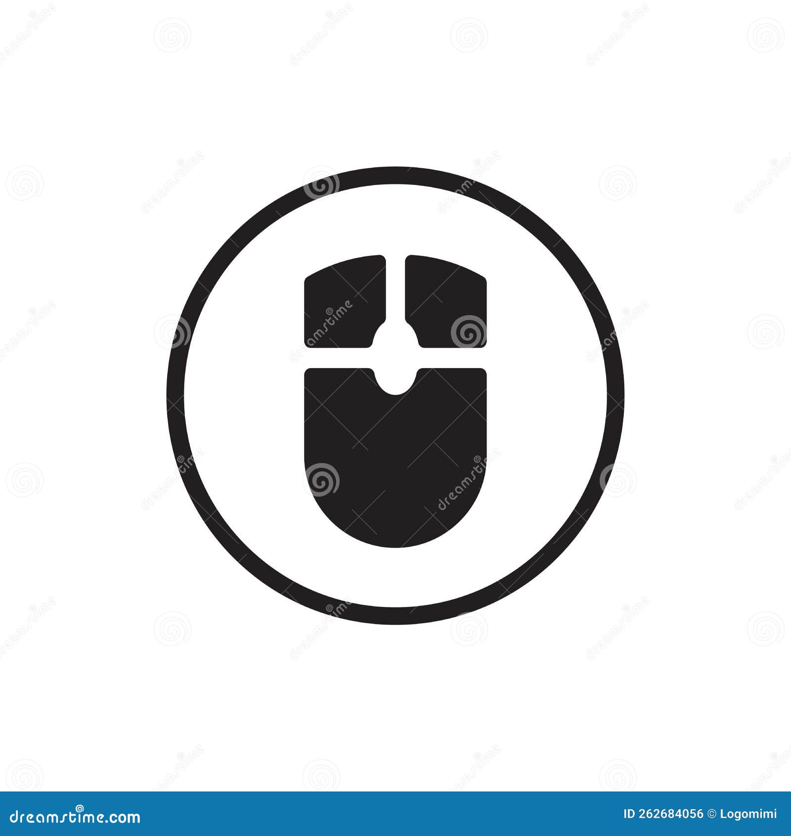 Computer Mouse Logo Icon Design Template Vector Stock Vector ...