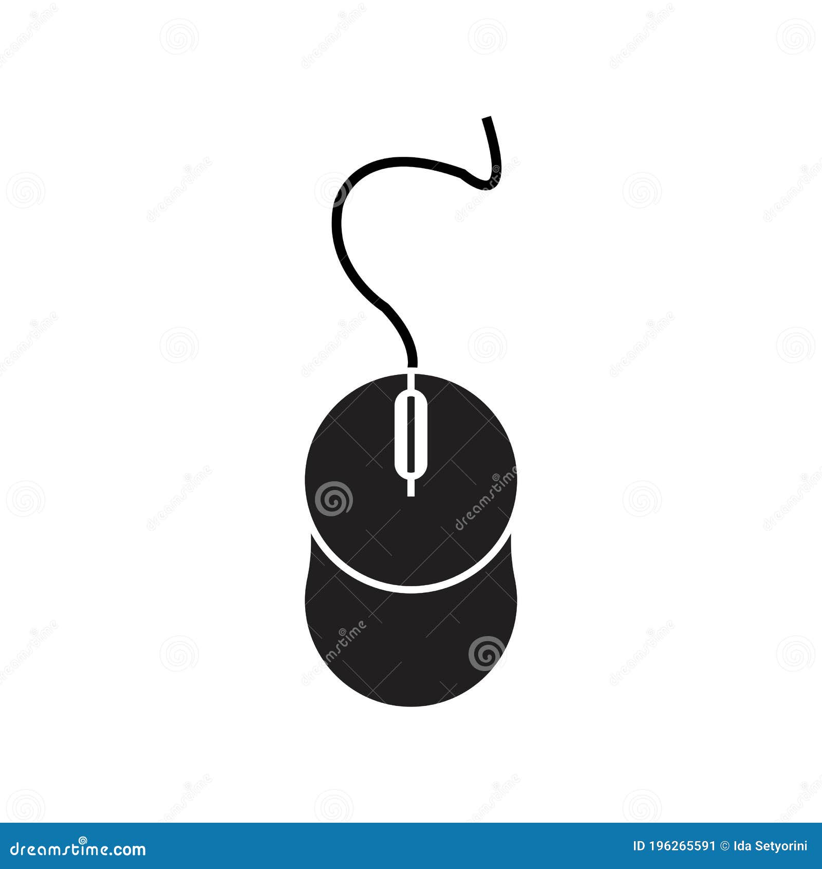 Computer mouse logo stock vector. Illustration of symbol - 196265591