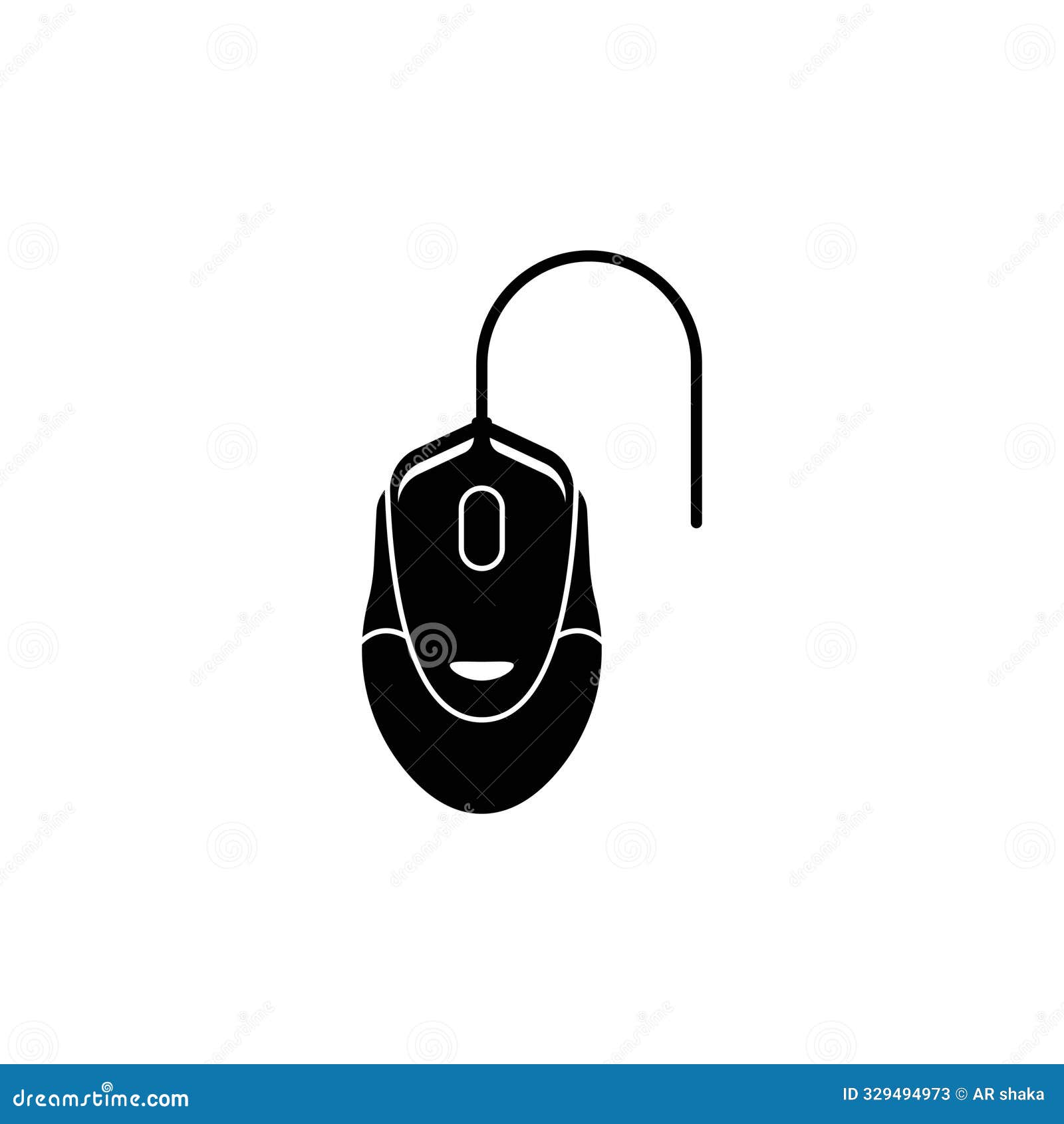 Computer Mouse Logo Vector Template Design Illustration Stock Vector ...