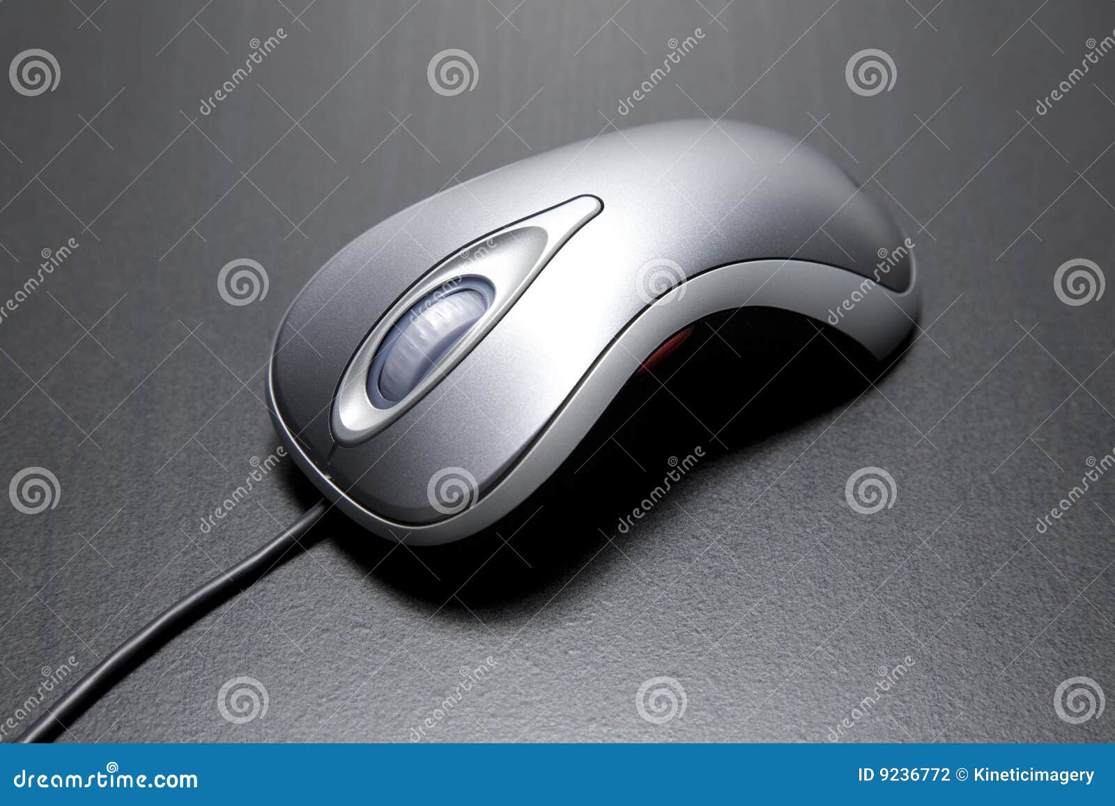 Computer Mouse with Long Cord Stock Photo - Image of accessory ...