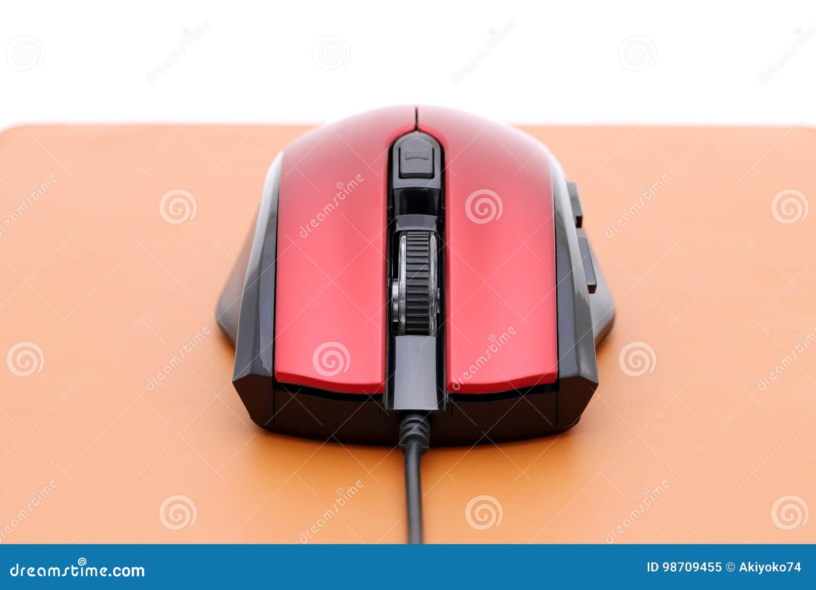 Computer Mouse on Mouse Pad Stock Image - Image of object, idea: 98709455
