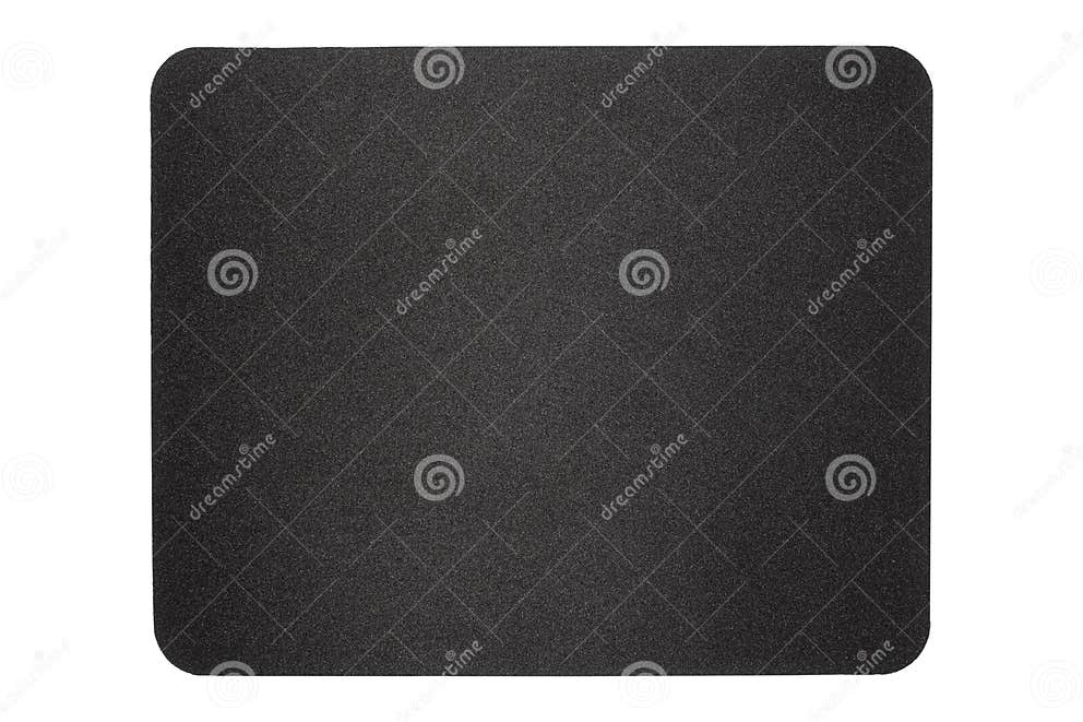 A Computer Mouse Pad on a White Background.Mouse Pad Made of Thick ...