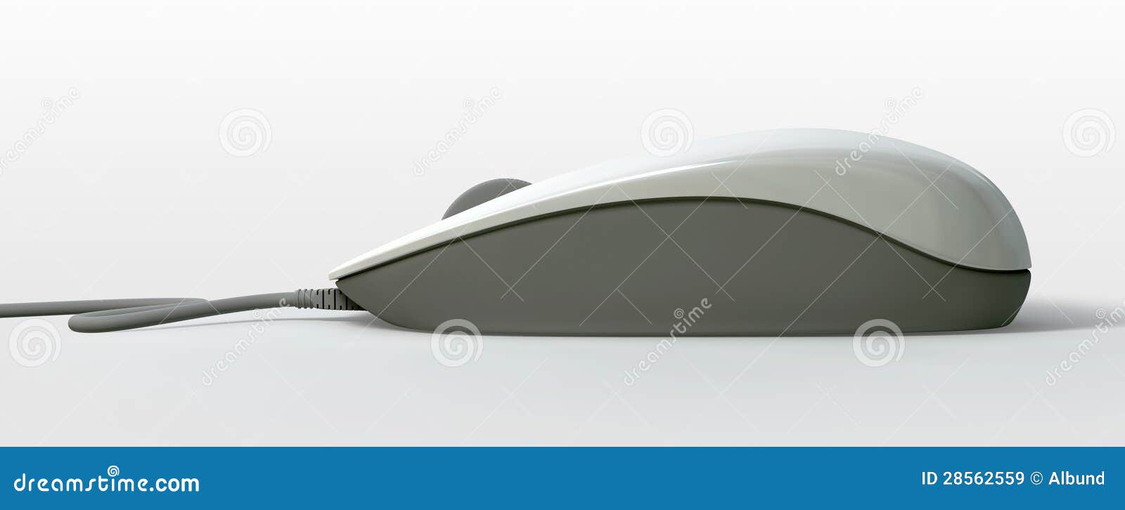 Computer Mouse Side View Royalty Free Stock Images - Image: 28562559