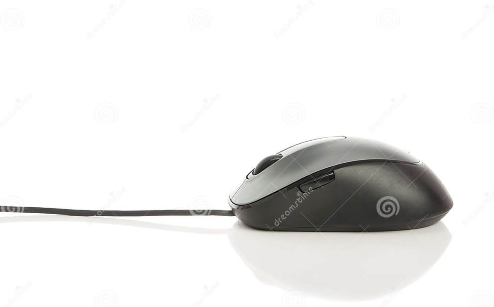 Computer Mouse silver gray stock photo. Image of grey - 27712252