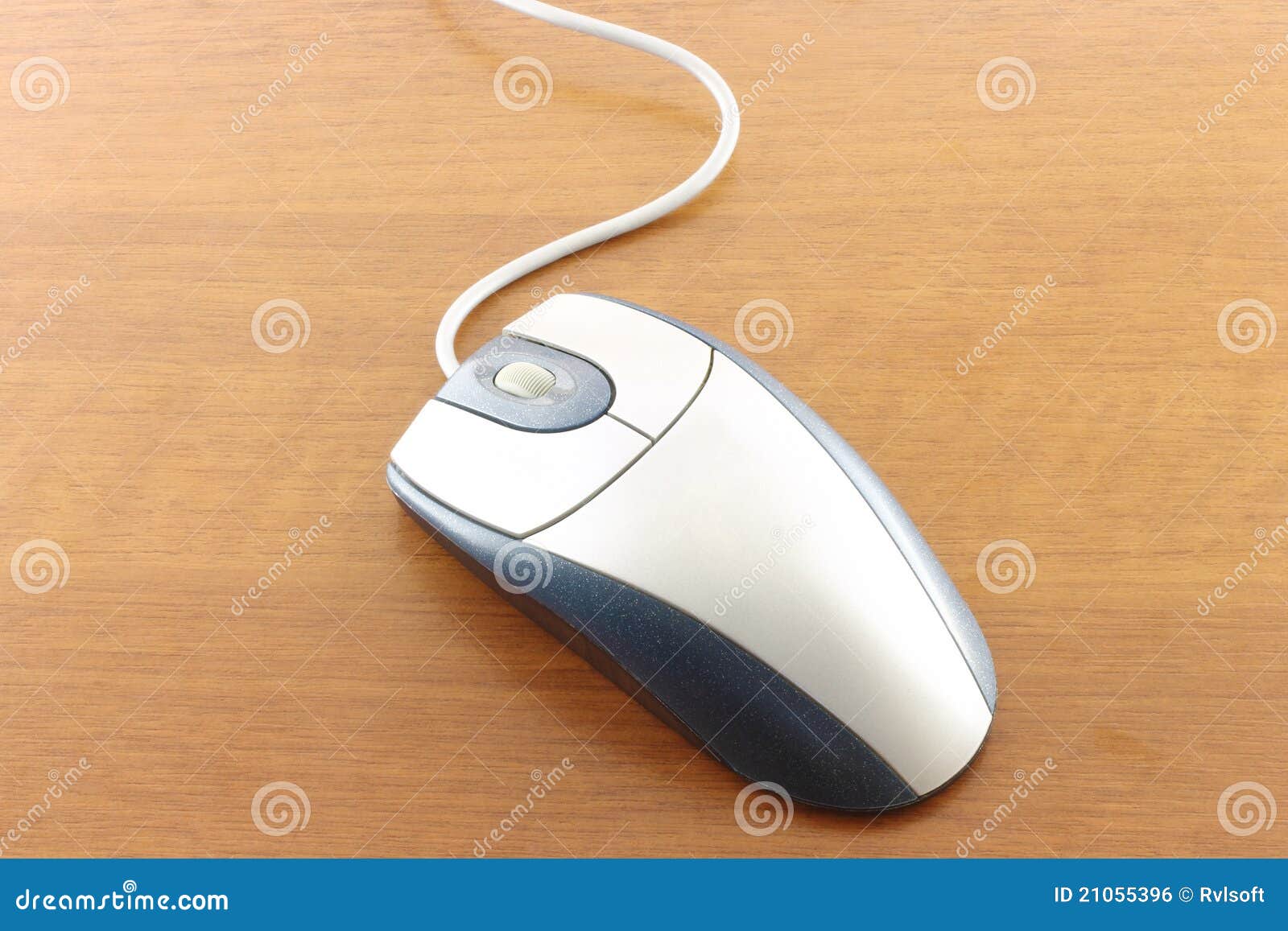 Computer Mouse on the Table Stock Photo - Image of optical, closeup ...