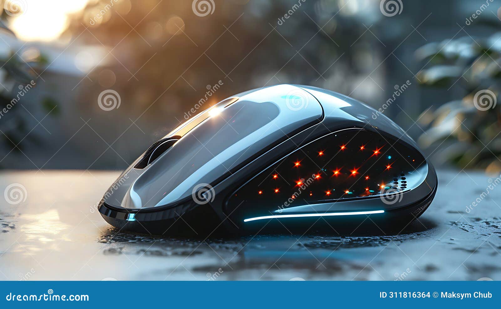 Computer Mouse on Table stock photo. Image of workplace - 311816364
