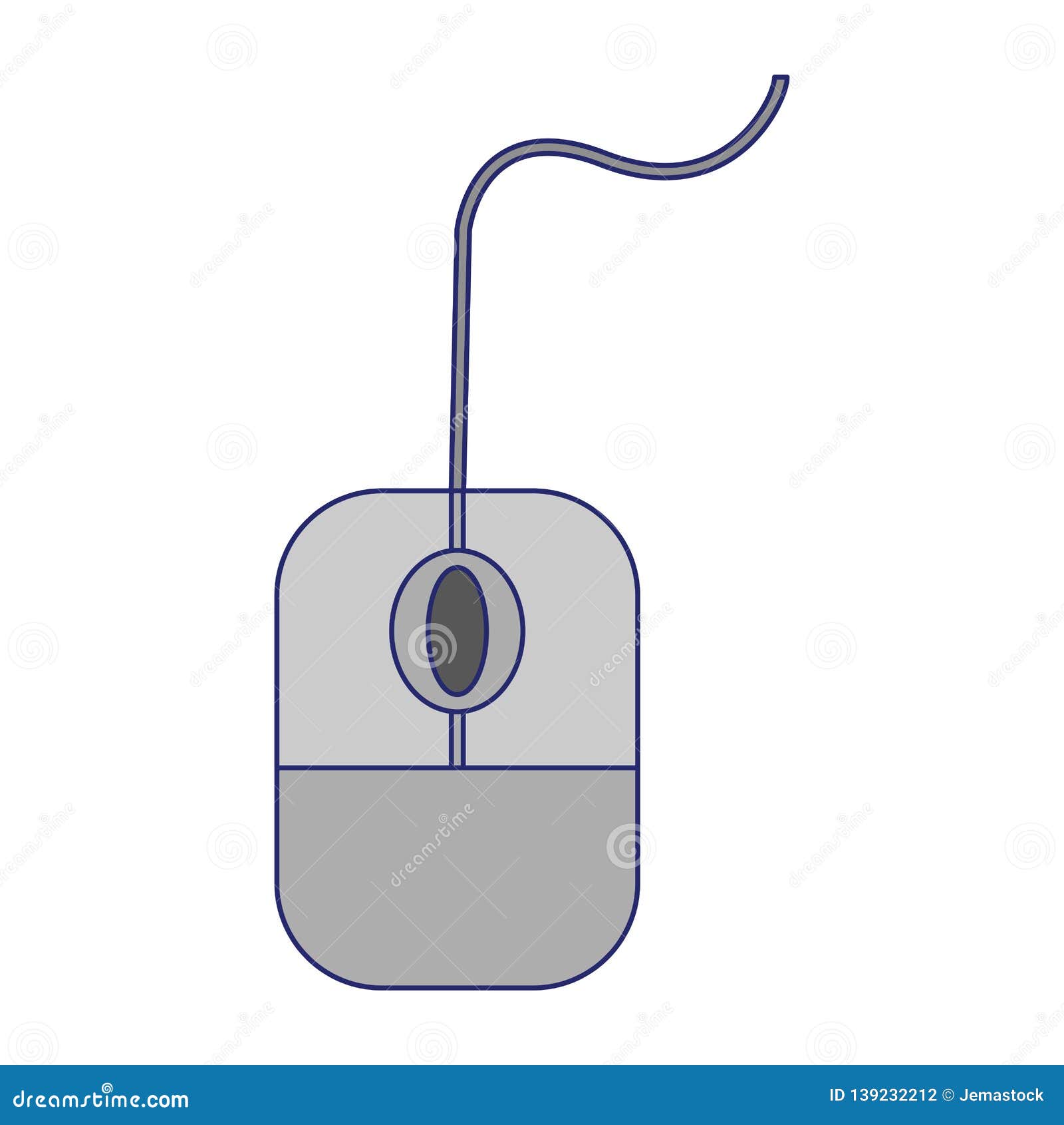 Computer mouse technology stock vector. Illustration of modern - 139232212