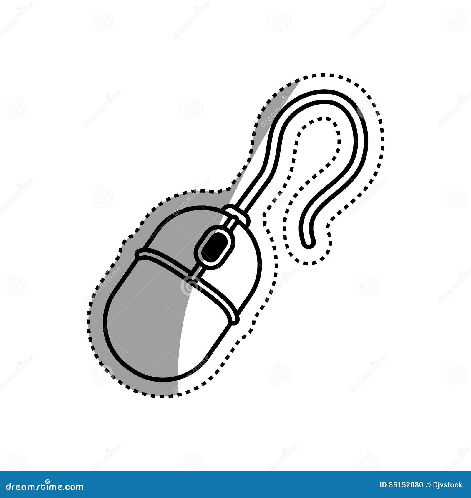 Computer mouse technology stock illustration. Illustration of click ...