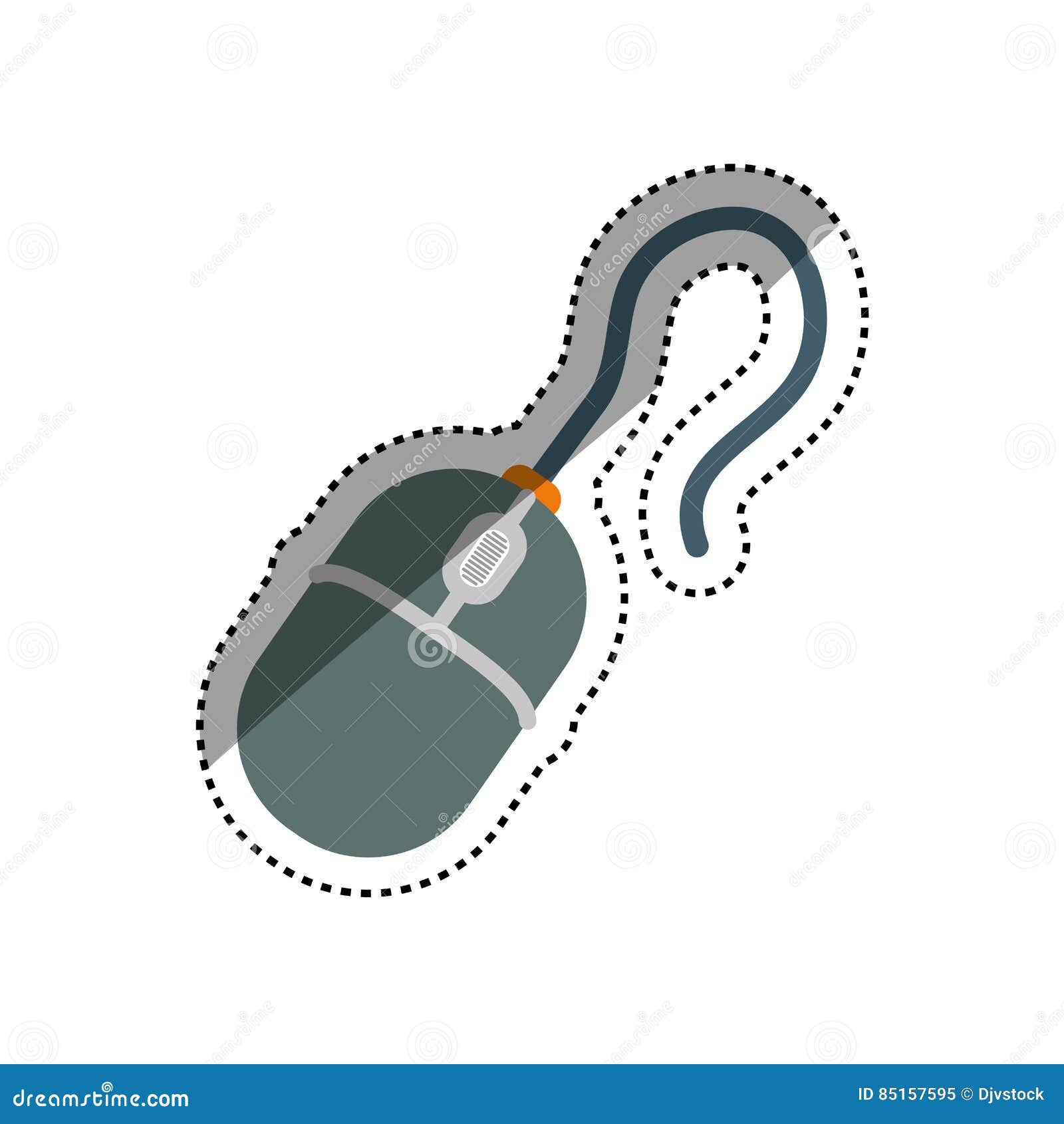 Computer mouse technology stock illustration. Illustration of ...