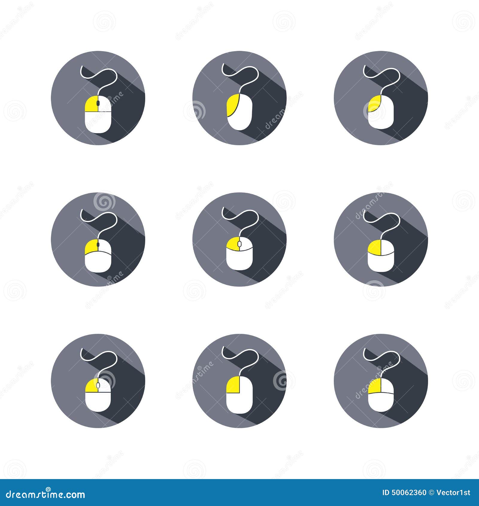 Computer mouse stock vector. Illustration of click, internet - 50062360