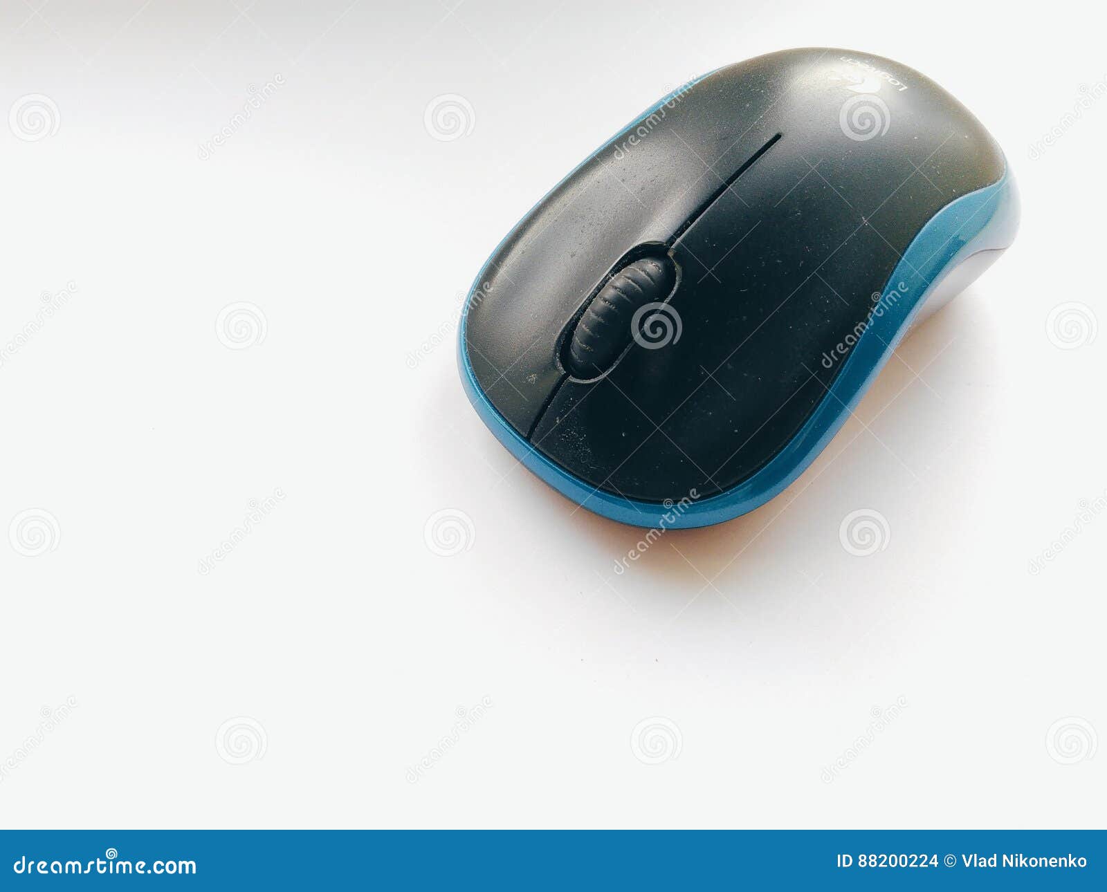 Computer Mouse on a White Background Stock Photo - Image of white ...