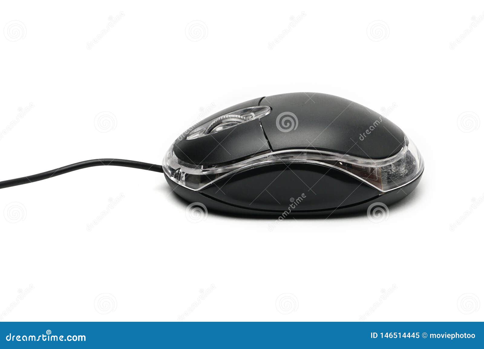 Computer Mouse on White Background Stock Image - Image of isolated ...