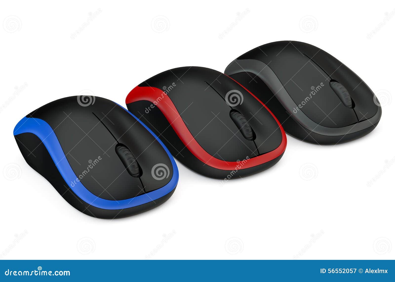Computer Mouses stock illustration. Illustration of technology - 56552057