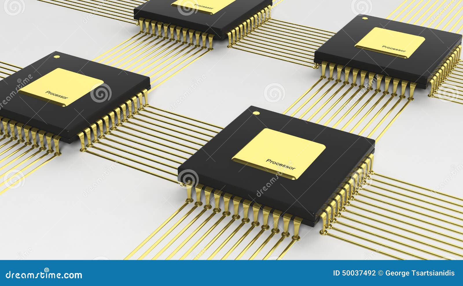 Computer Multi-core Microchip CPU Stock Illustration - Illustration of ... Computer Multi-core Microchip CPU Stock Illustration - Illustration of ...
