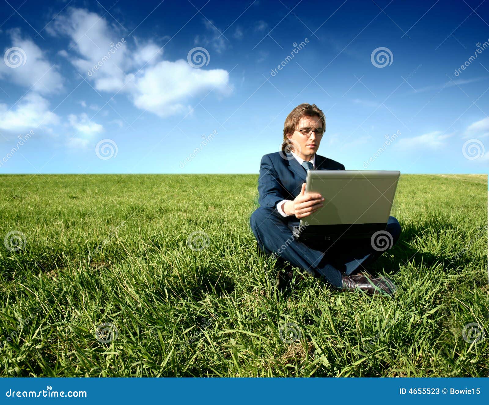 Computer and nature stock image. Image of notebook, write - 4655523