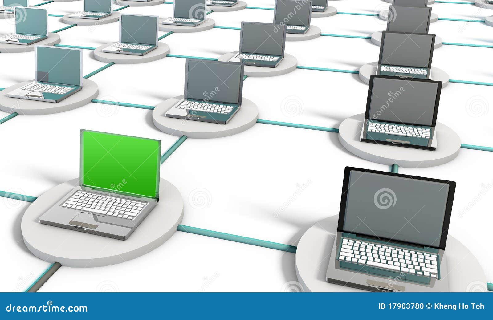 Computer Network stock illustration. Illustration of solution - 17903780