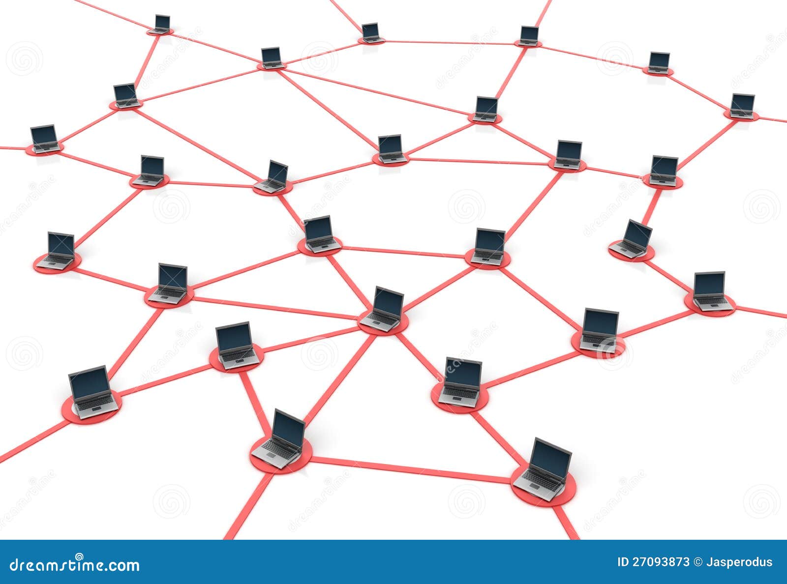 Computer Network stock illustration. Illustration of scheme - 27093873