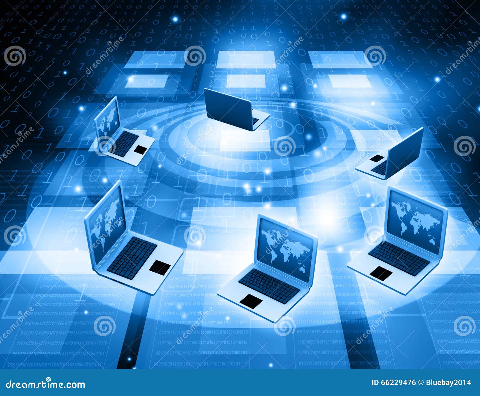 Computer network stock illustration. Illustration of backdrop - 66229476