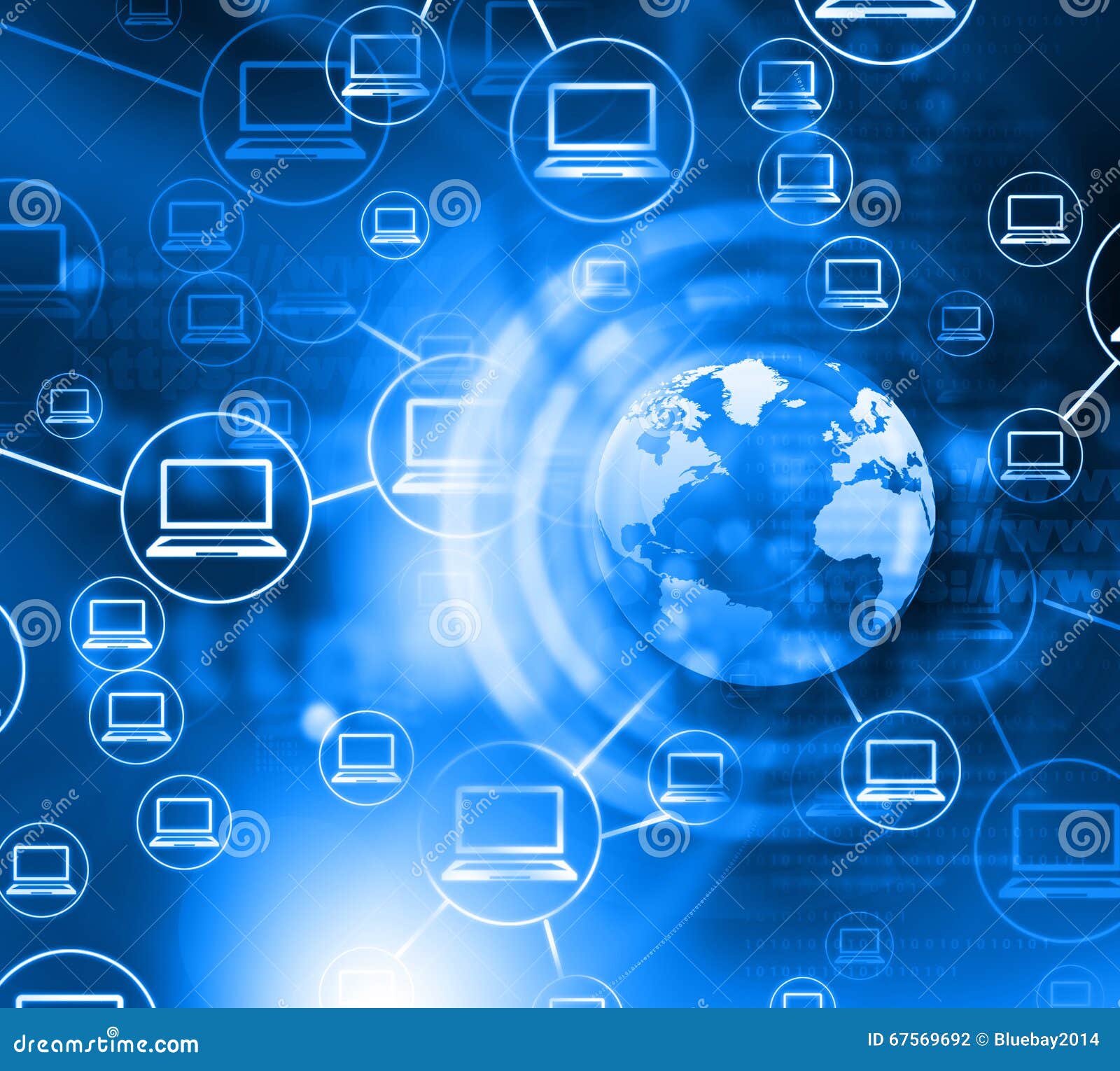 Computer network stock illustration. Illustration of backdrop - 67569692