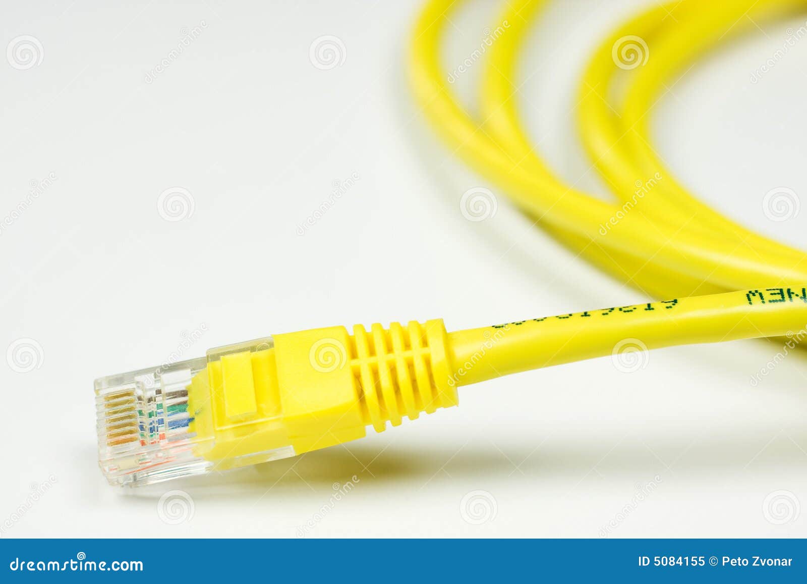 Computer Network Cable Picture. Image: 5084155