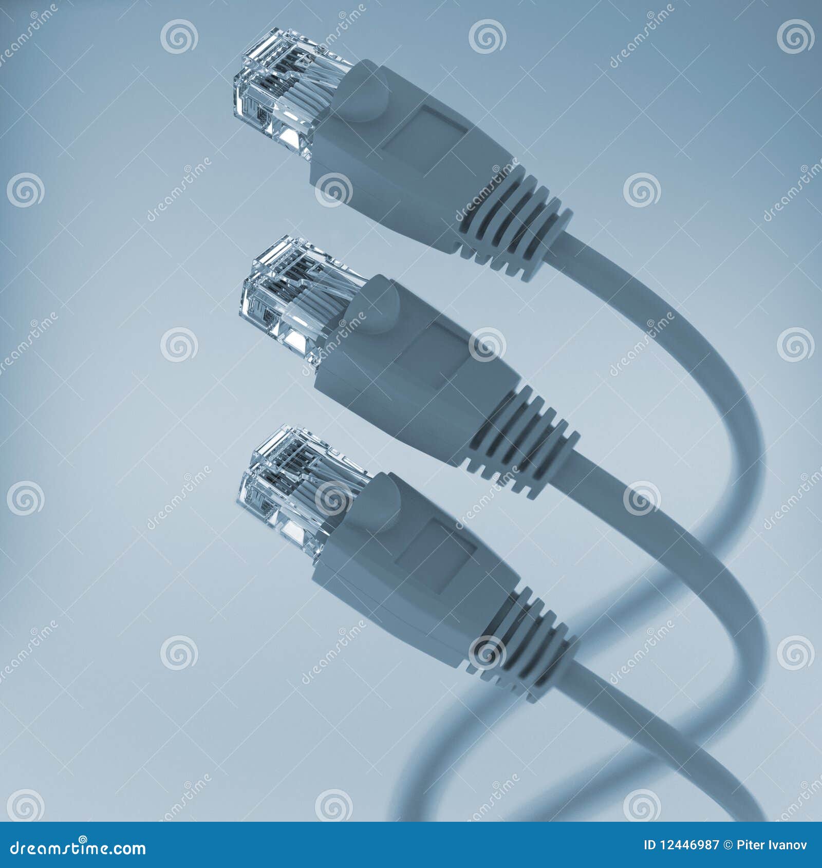 Computer Network Cable (tint Color) Stock Image - Image of cord, email ...