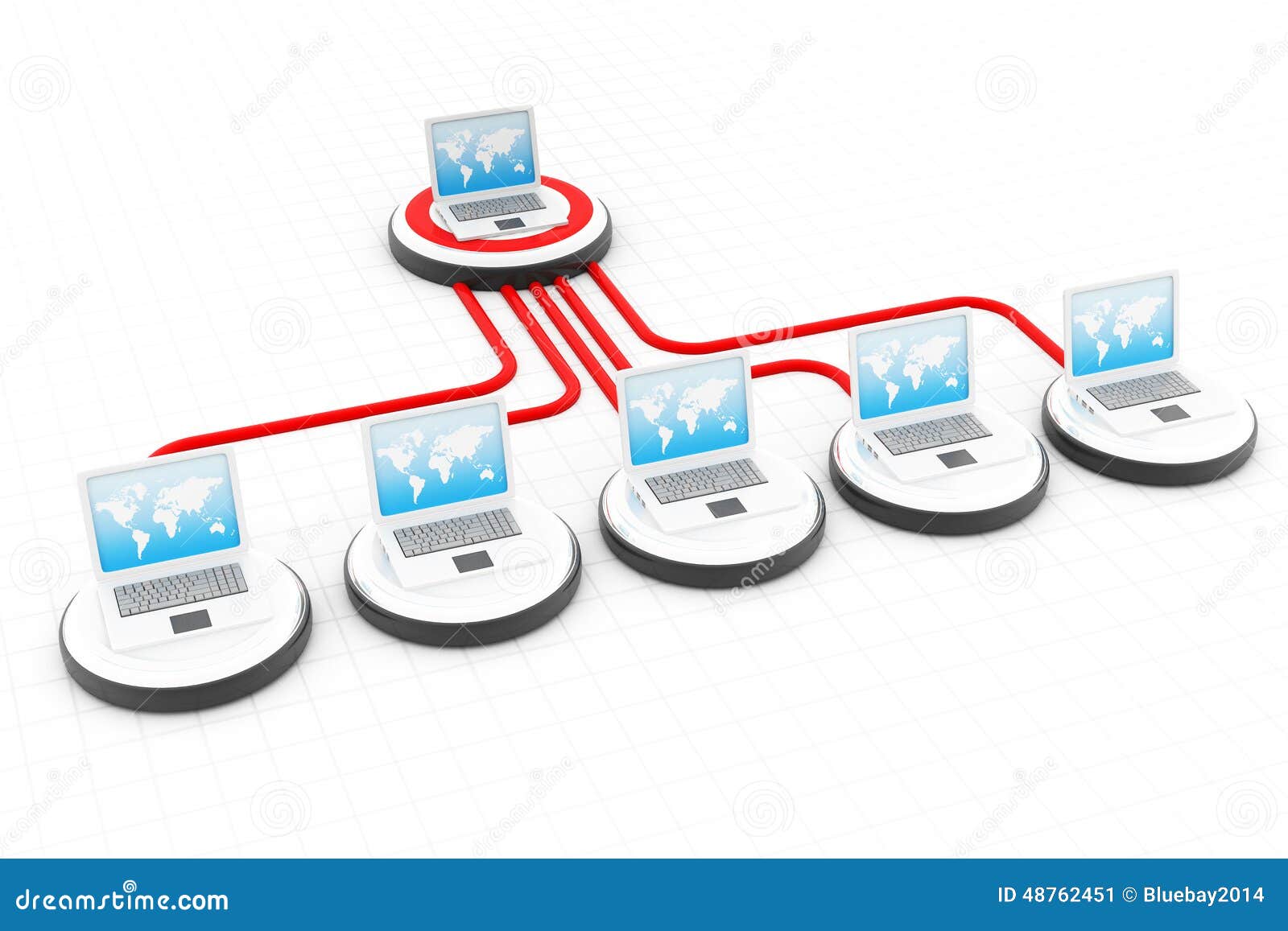Computer network stock image. Image of database, domain - 48762451