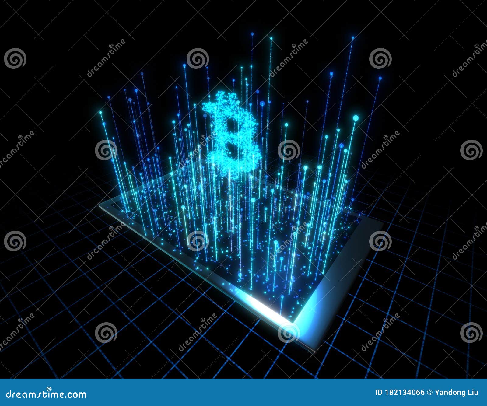 Computer Network Digital Technology, Financial Data Transmission ...