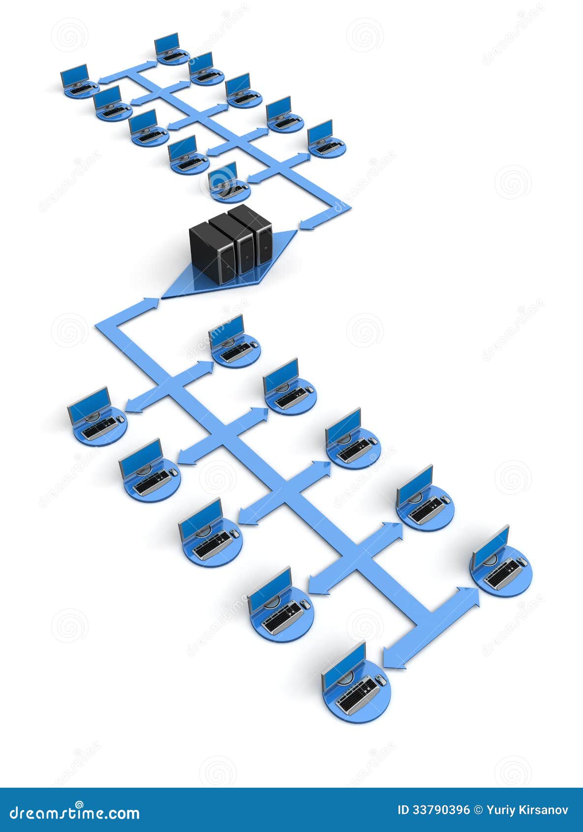Computer Network Royalty Free Stock Image - Image: 33790396