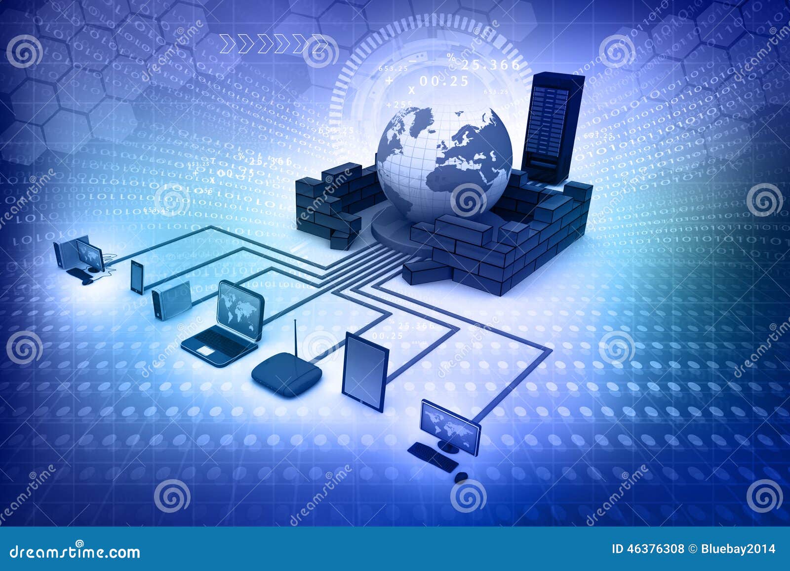 Computer Network stock illustration. Illustration of download - 46376308 Computer Network stock illustration. Illustration of download - 46376308