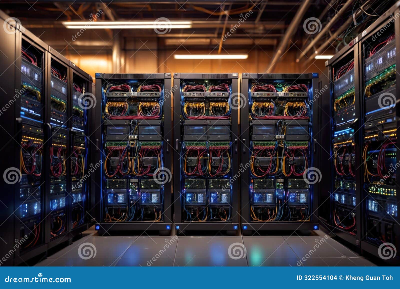 Computer Network Server Room, Data Communications Technology Wiring ... Computer Network Server Room, Data Communications Technology Wiring ...