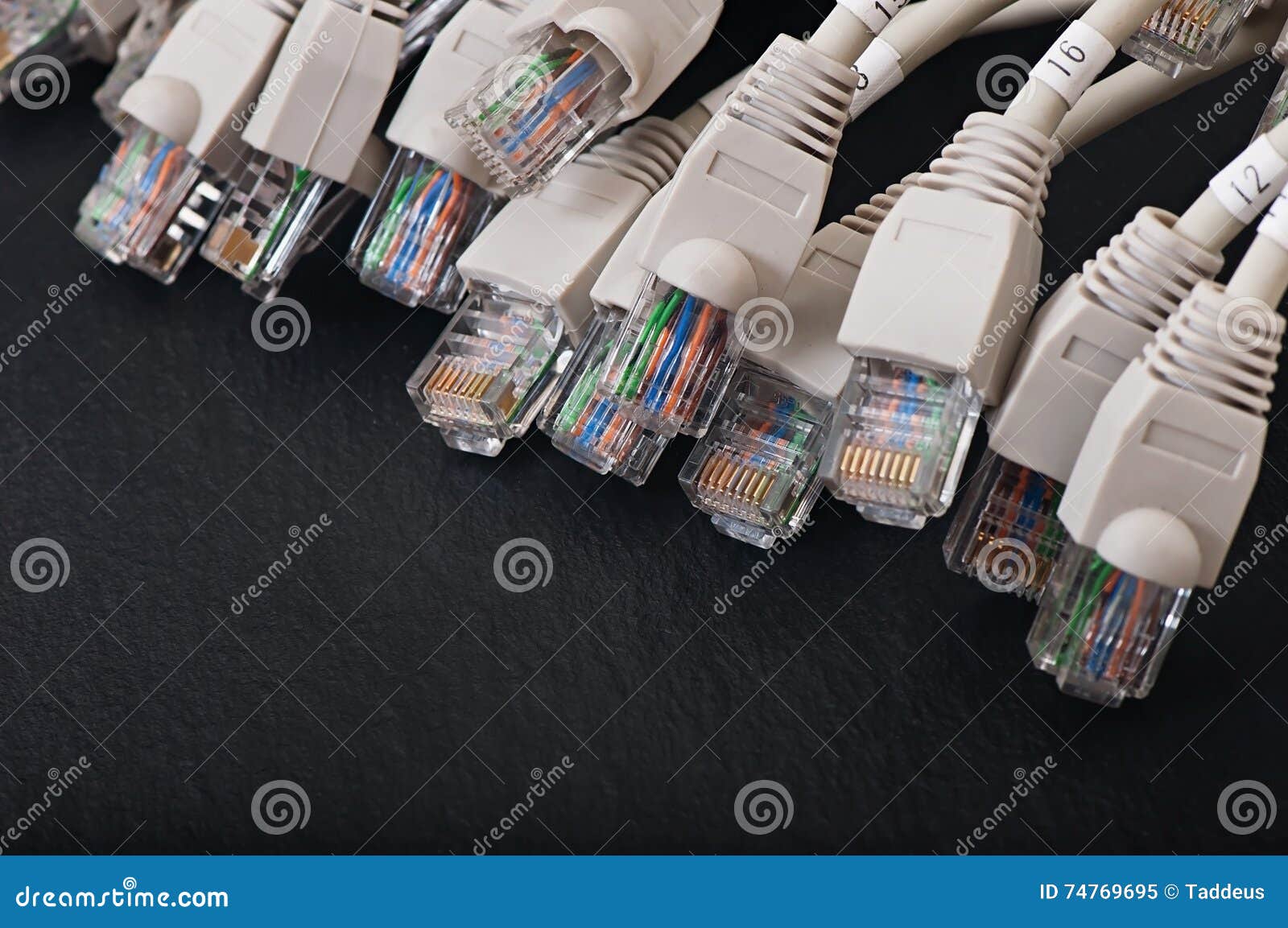 Computer Networks, New Technologies. Stock Image - Image of ...